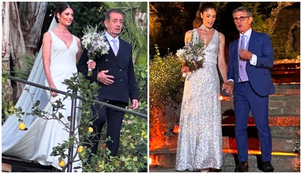 Daniela Ferolla, il matrimonio dell'ex miss Italia con Vincenzo Novari dopo 20 anni di ...